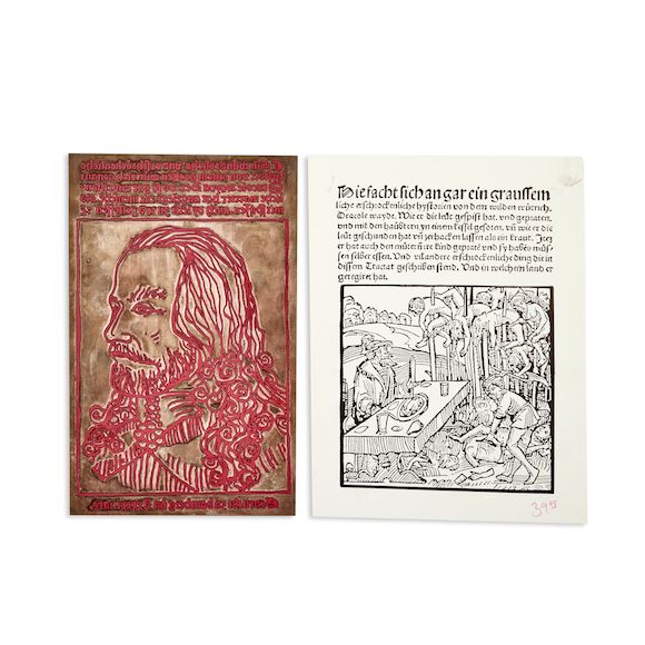 Bonhams : Bram Stoker's Dracula: A Vampyri Book Page and Printing Plate ...