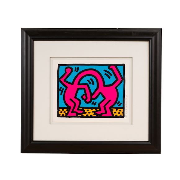 Bonhams Cornette de Saint Cyr : KEITH HARING (1958-1990) Pop Shop II ...