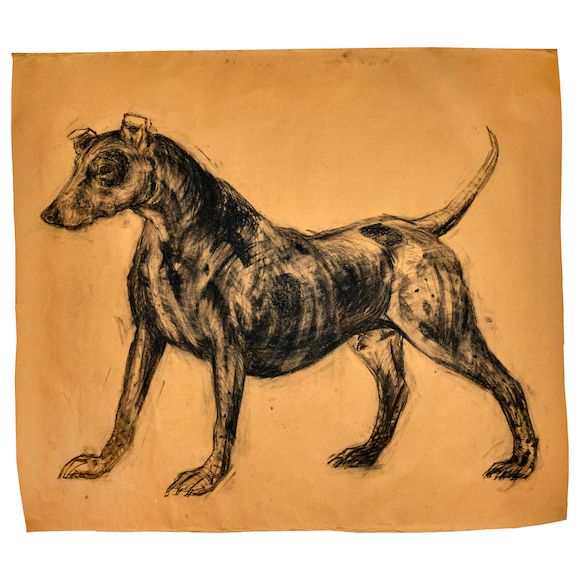 Bonhams : Nicola Hicks (British, born 1960) Dog ((unframed))