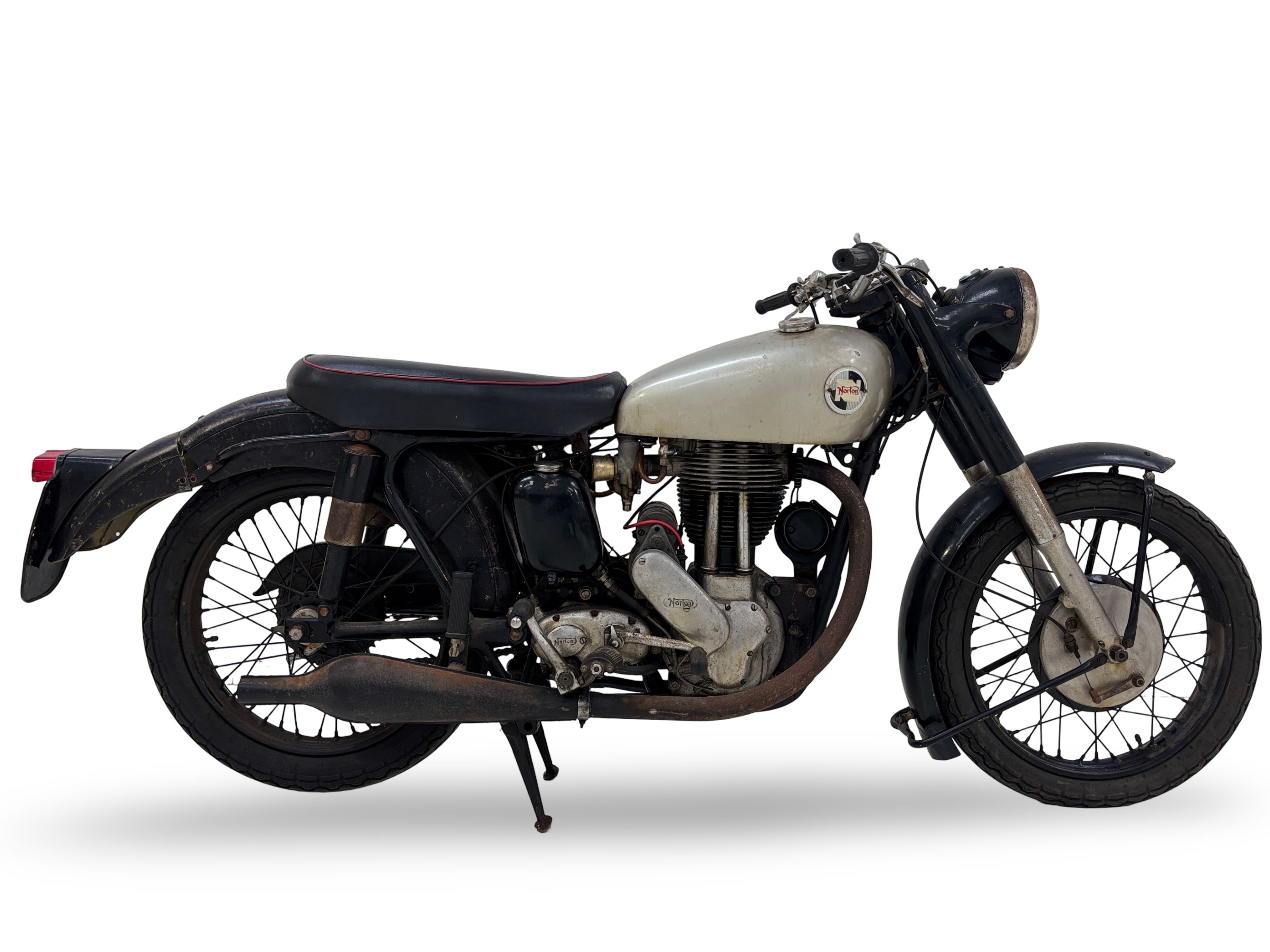 Bonhams Cars : 1955 Norton 596cc Model 19S Frame no. K9 63389 Engine no ...