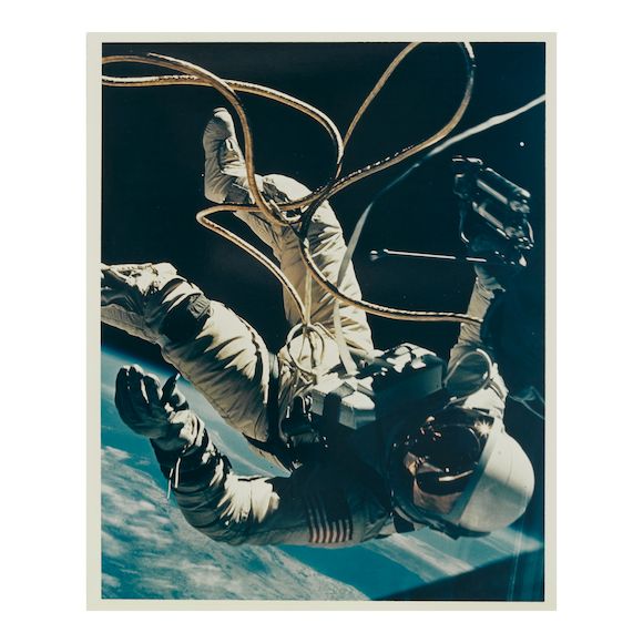 Bonhams : GEMINI 4: NASA PHOTOGRAPH The first American spacewalk, 1965