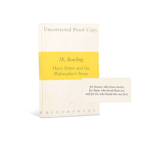 Bonhams : ROWLING (J.K.) Harry Potter and the Philosopher's Stone ...