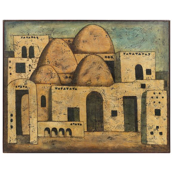 Bonhams : Louay Kayyali (Syria, 1934-1978) From the Countryside of ...
