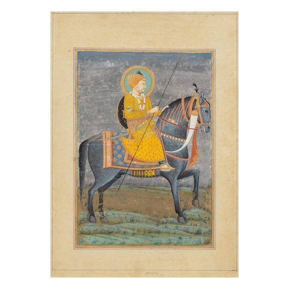 Bonhams : A Rajput ruler, probably Rajah Man Singh I of Amber (reg ...