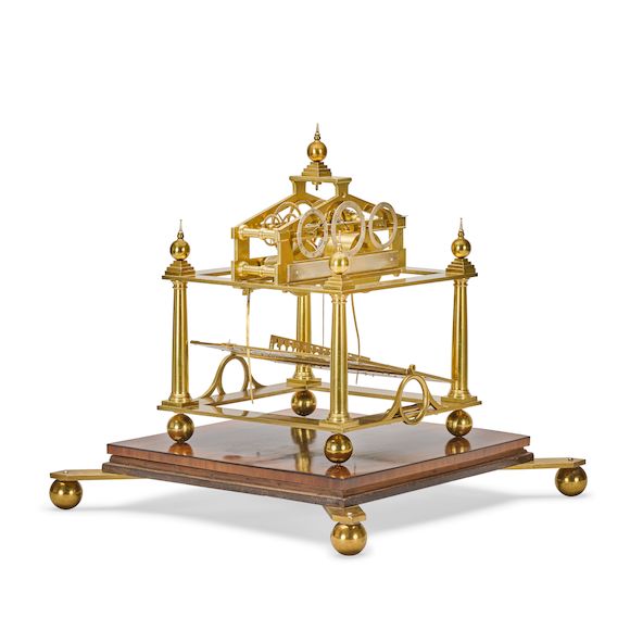 Bonhams : A fine and rare early 19th century gilt- brass Congreve-style ...