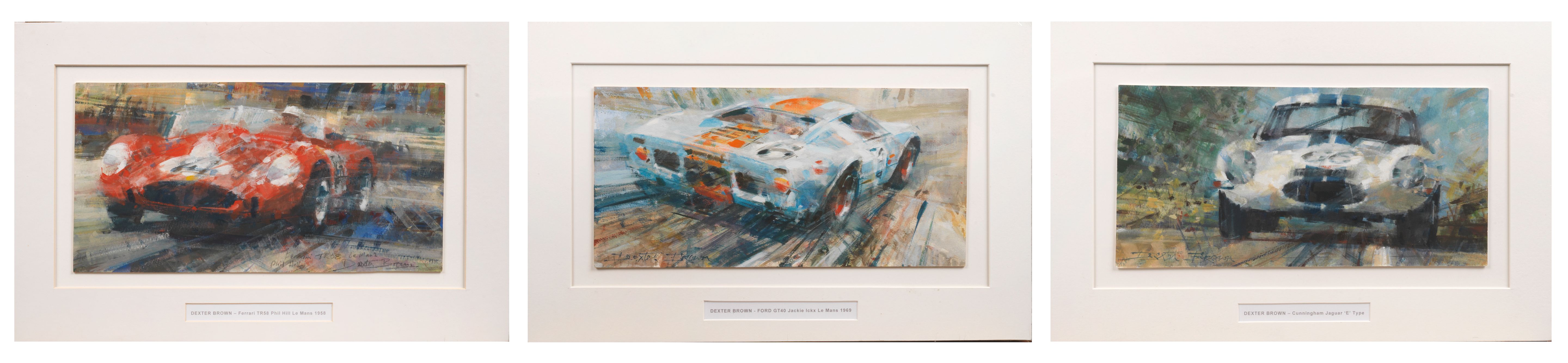 Bonhams Cars : Dexter Brown (British, 1942-), three original artworks ...