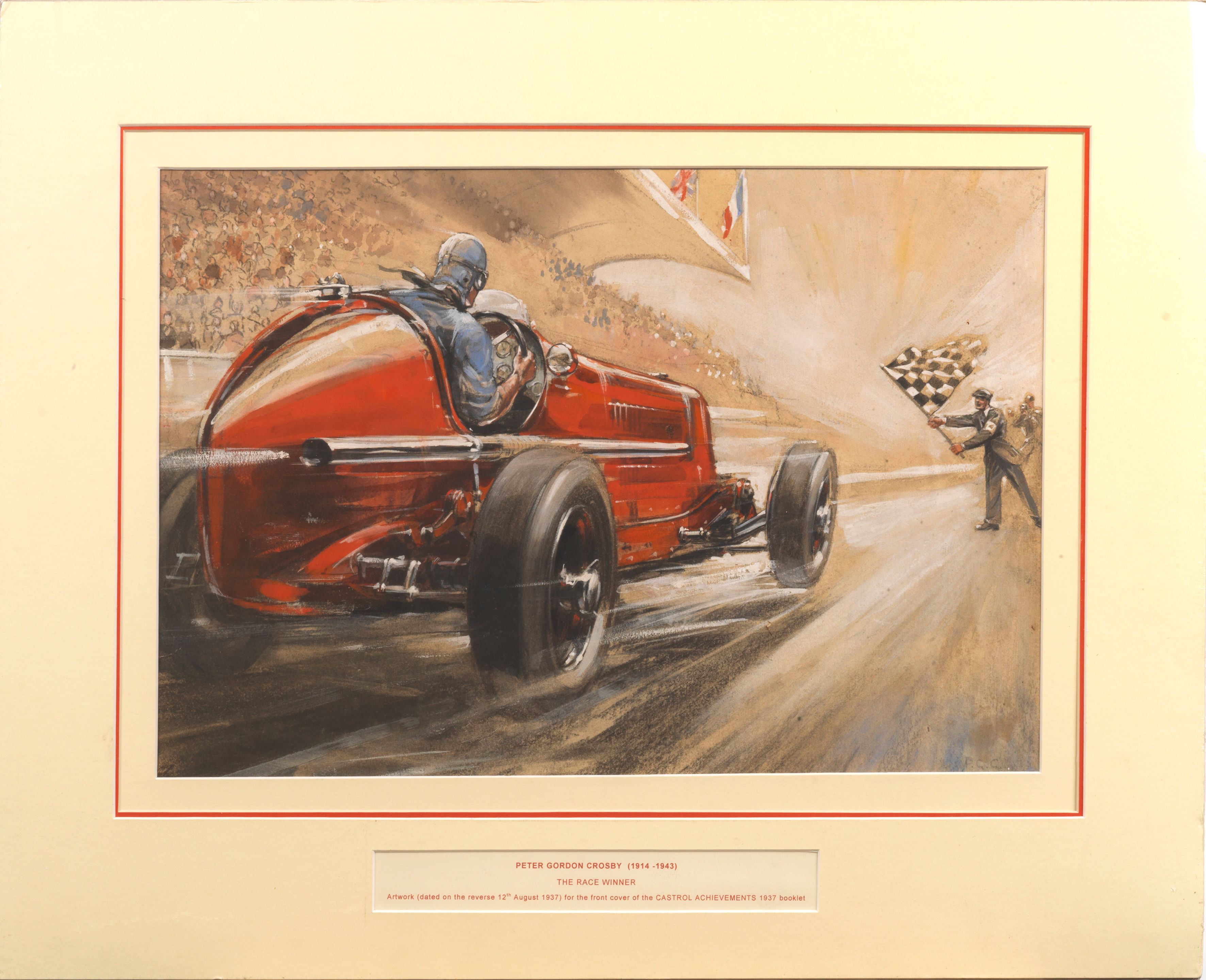 Bonhams Cars : Peter Gordon Crosby (British, 1914-1943), 'The Race ...