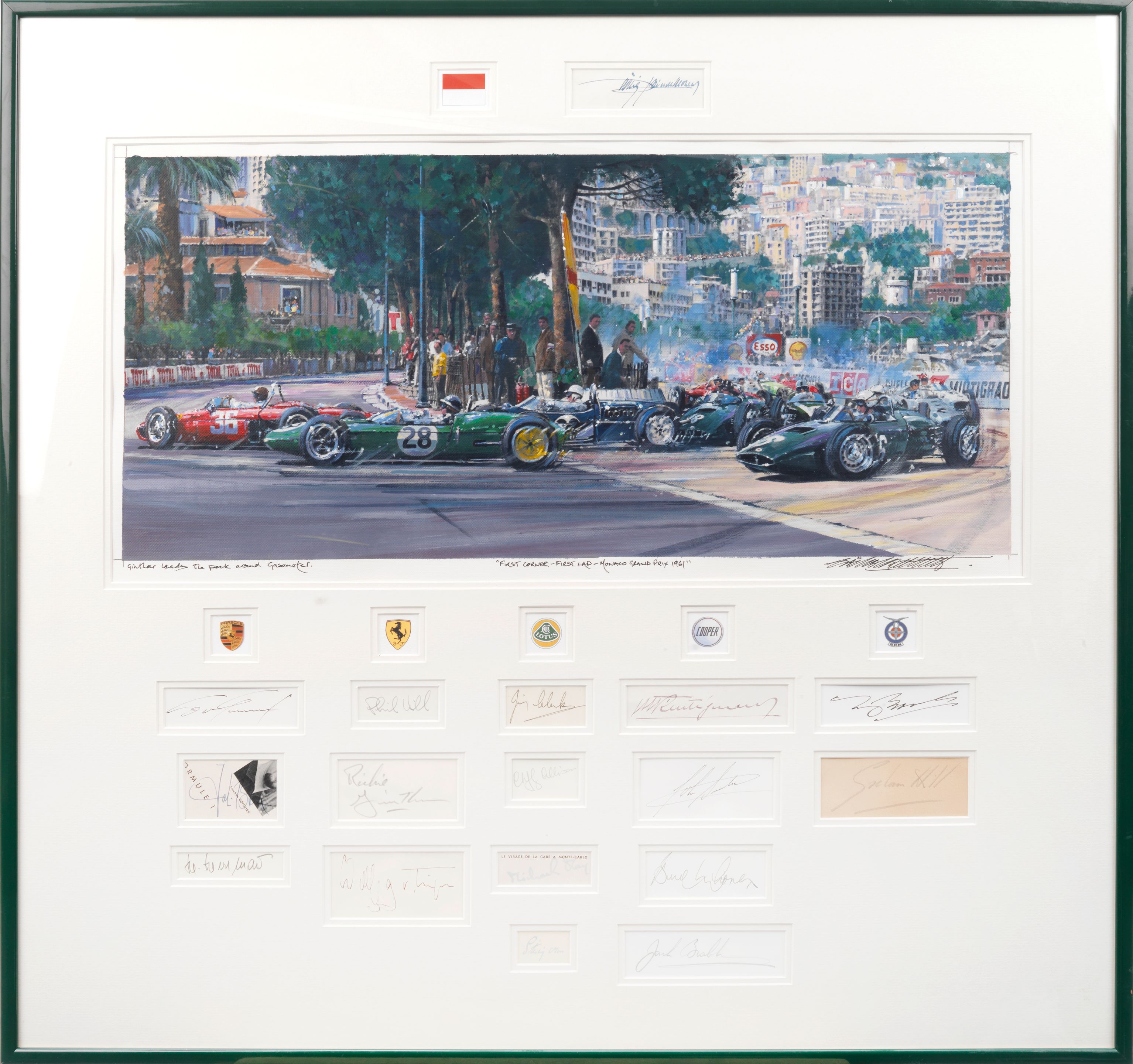 Bonhams Cars : Nicholas Watts (British 1947-), 'Monaco Grand Prix 1961 ...