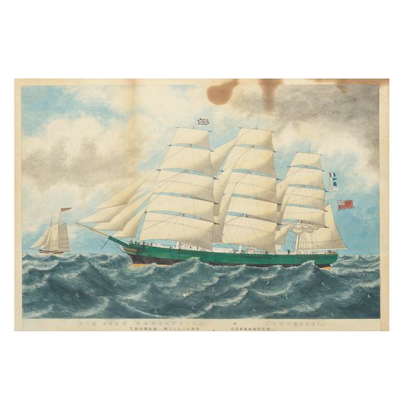 Bonhams : INDIA - MARITIME LOG BOOKS Papers of Welsh-born Master ...
