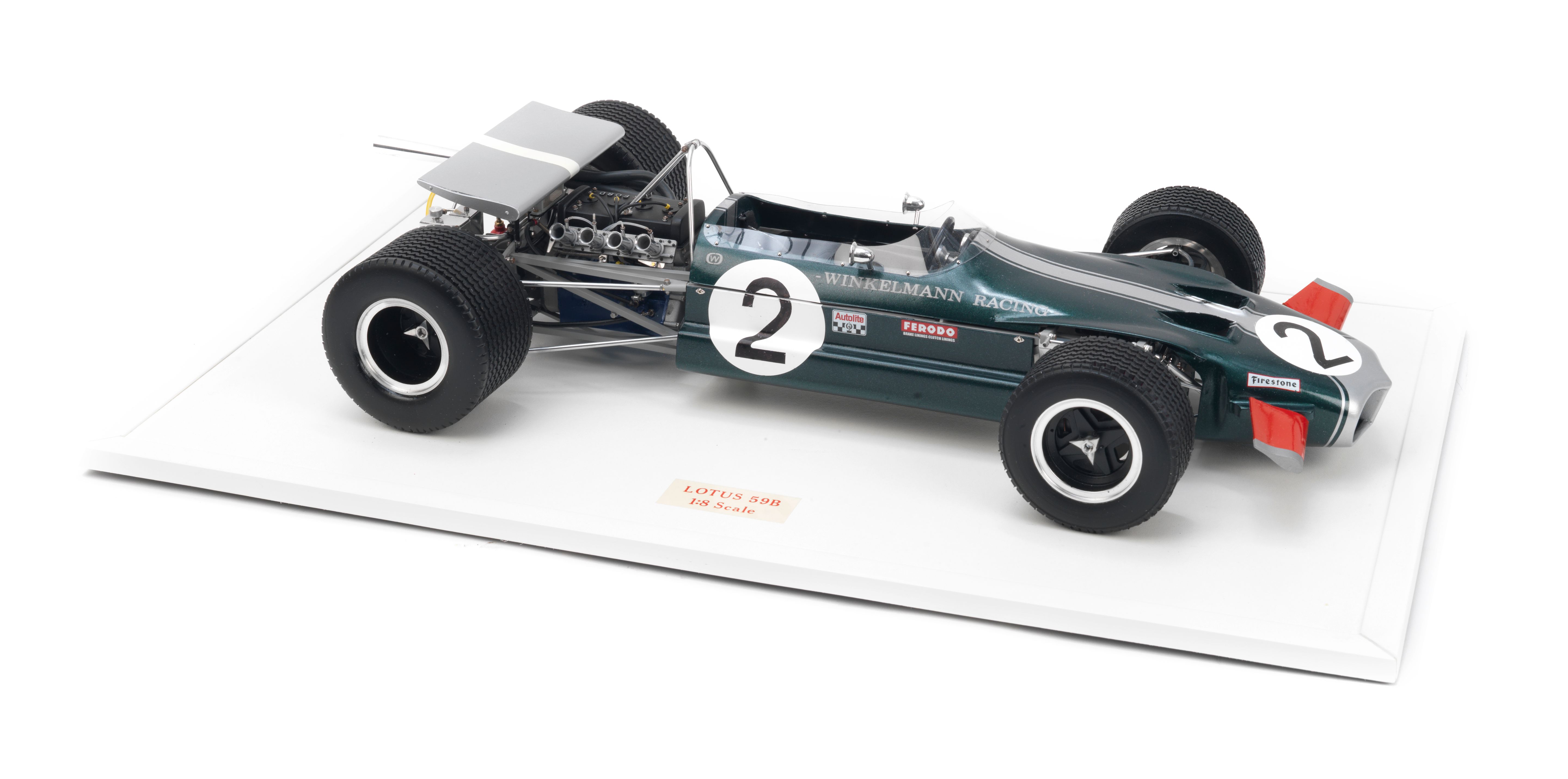 Bonhams Cars : A 1:8 scale model of the Winkelmann Racing Lotus 59B ...