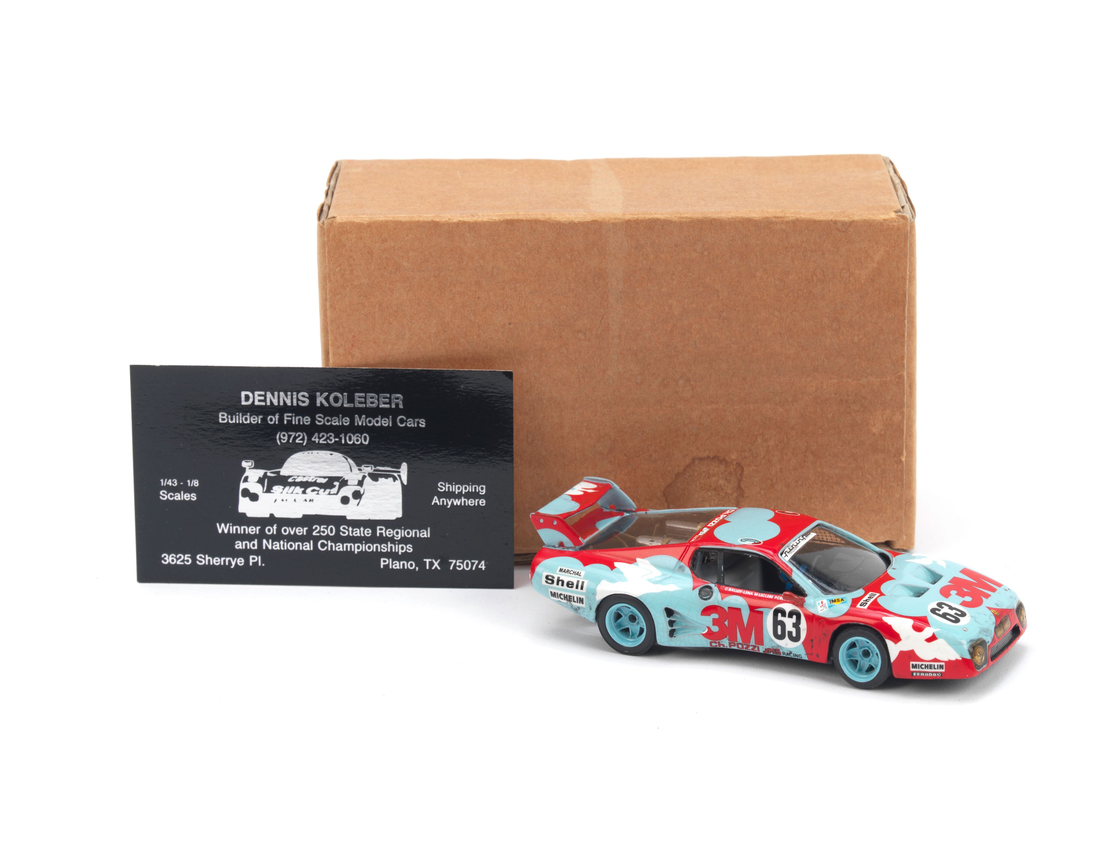 Bonhams Cars : A 1:43 scale white metal Meri Bam Kits model of the 1979 ...