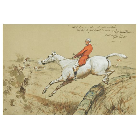 Bonhams : Basil Nightingale (British, 1864-1940) 'Whoooop!' ((2))