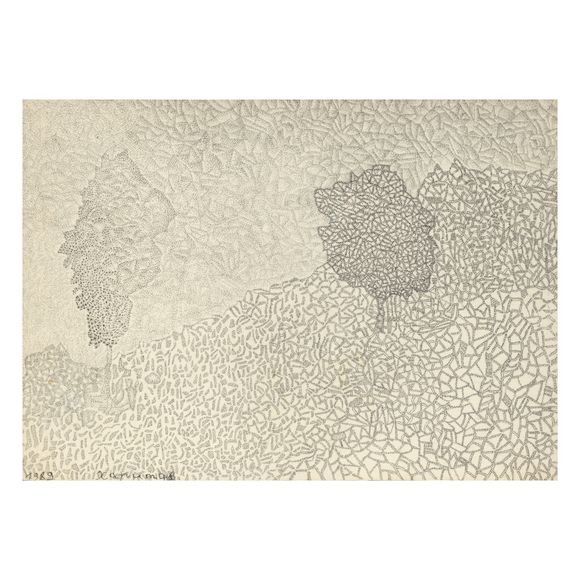 Bonhams : Alexander Kharitonov (Russian, 1932-1993) Two trees