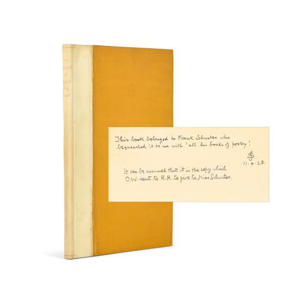 Bonhams : WILDE (OSCAR) The Ballad of Reading Gaol by C.3.3., FIRST ...