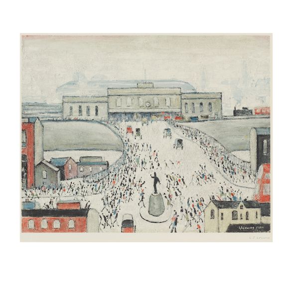 Bonhams : Laurence Stephen Lowry R.A. (British, 1887-1976) Station ...