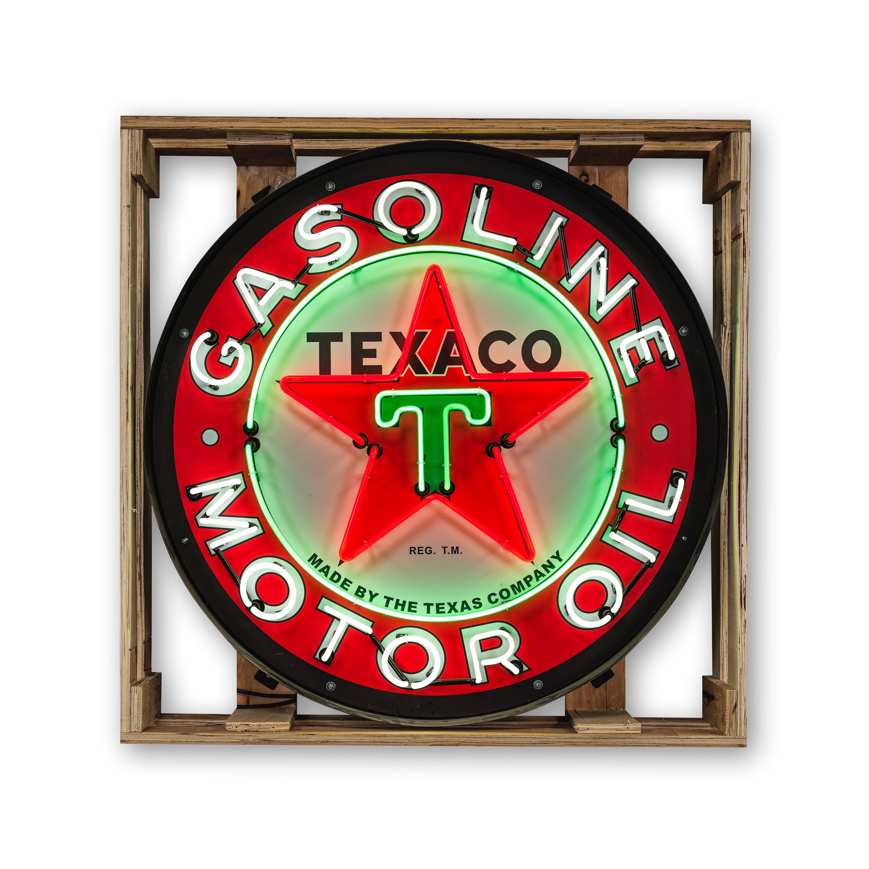 Bonhams Cars : TEXACO – Illuminated Sign