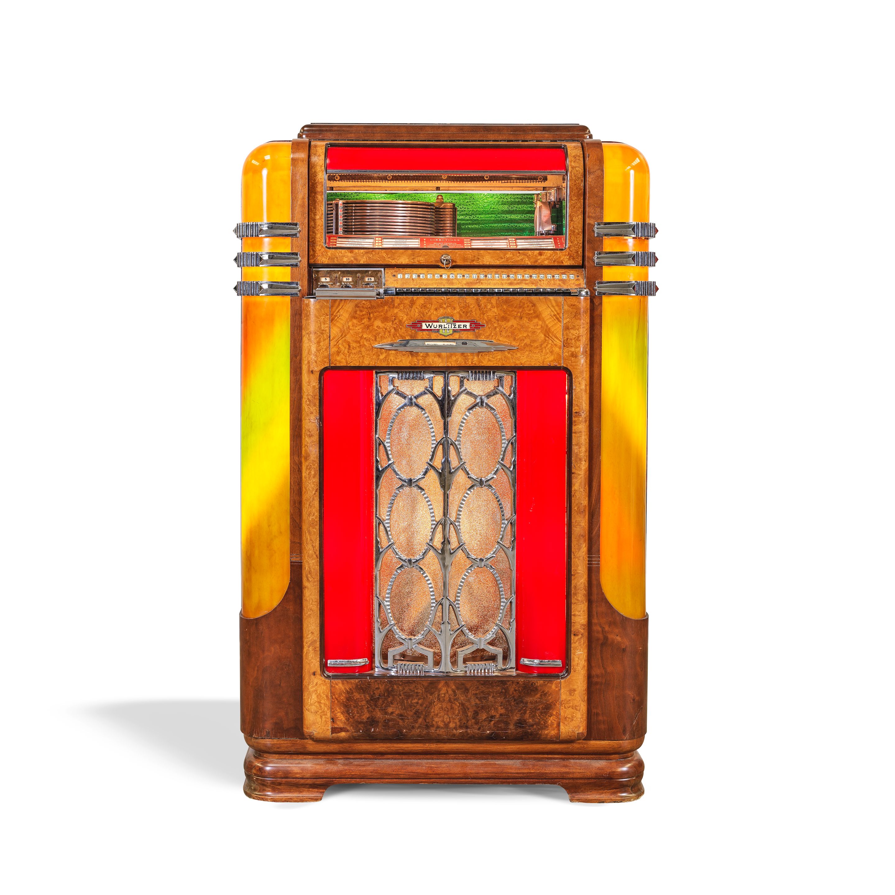Bonhams Cars : Wurlitzer 500 Jukebox – 1939
