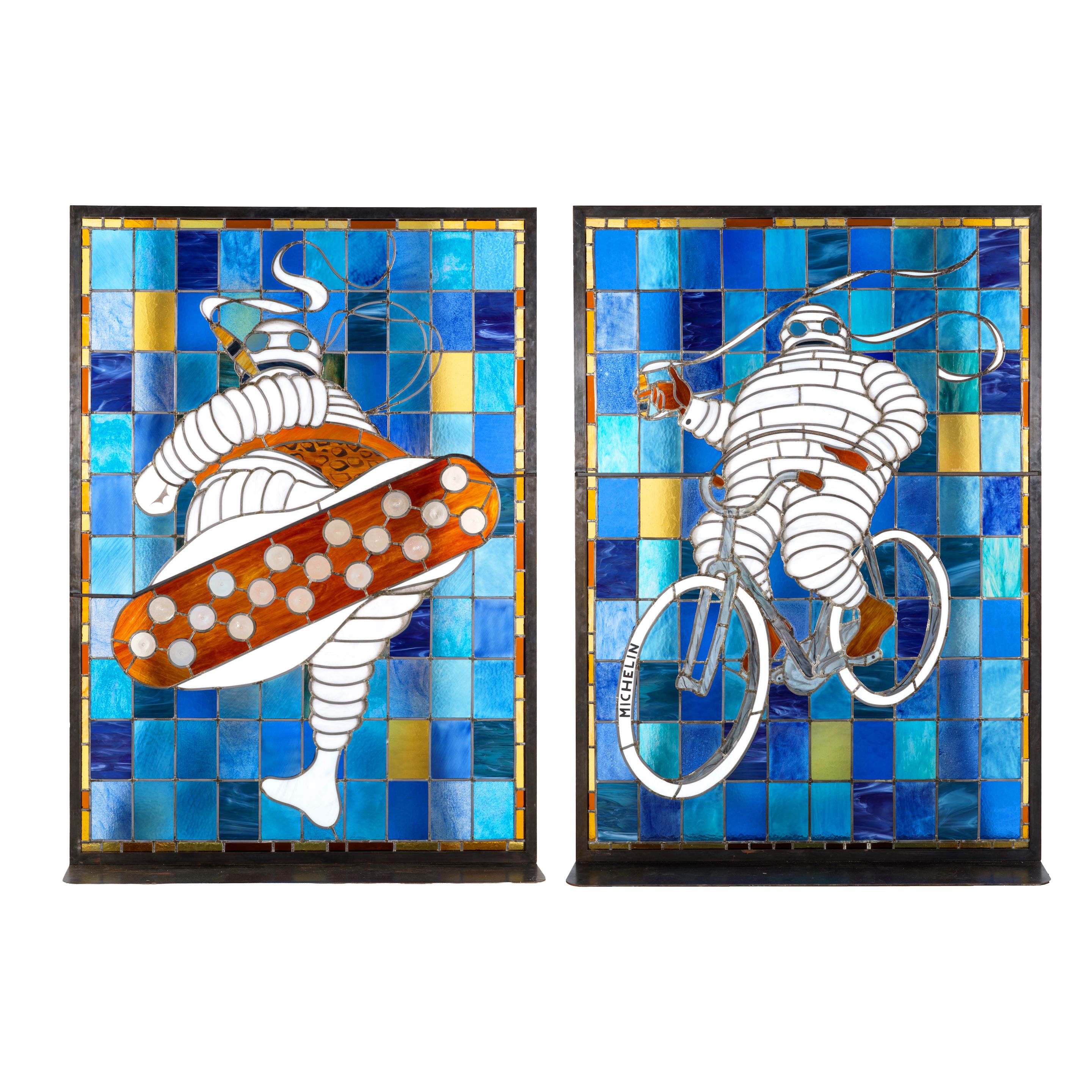 Bonhams Cars : Michelin House Stained Glass Windows – London – Bibendum