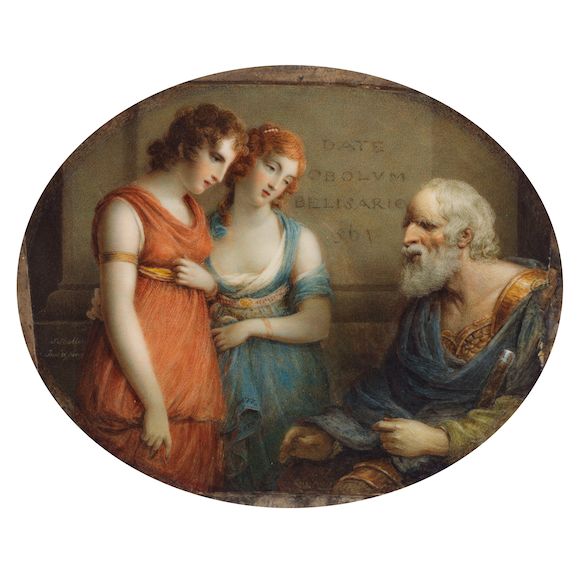 Bonhams : Samuel Shelley (London 1750/56-1808) Youth and Beauty ...