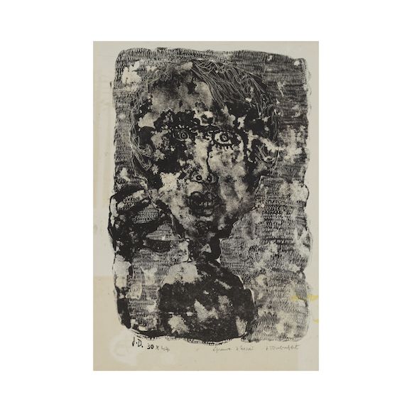Bonhams Cornette de Saint Cyr : JEAN DUBUFFET (1901-1985) Sophisticated ...