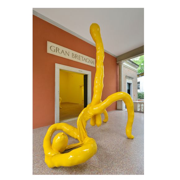 Bonhams : SARAH LUCAS (B. 1962) Gold Cup Maradona (Executed in 2015 ...