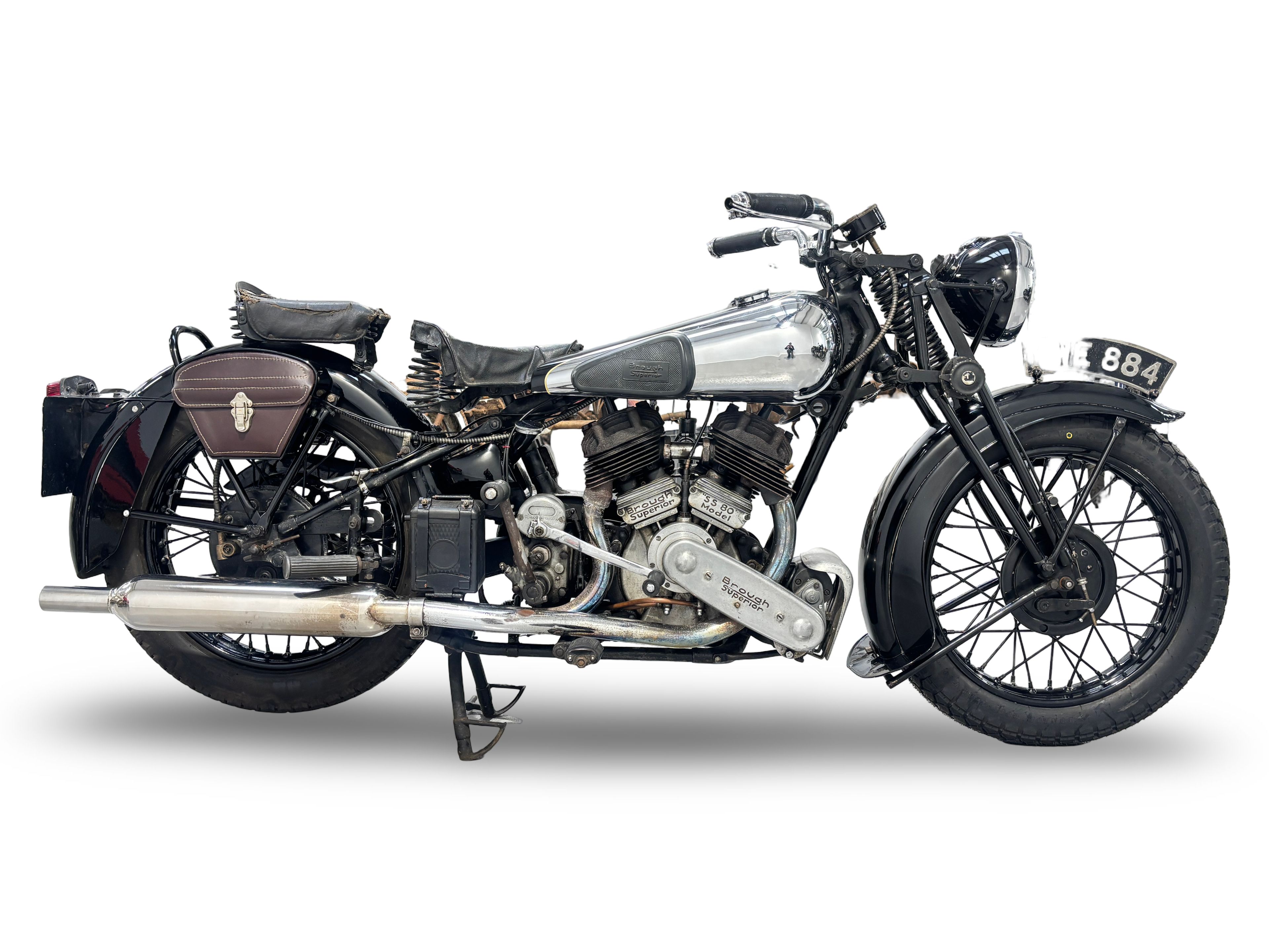 Bonhams Cars : 1939 Brough Superior 982cc SS80 Special Frame no. M8 ...