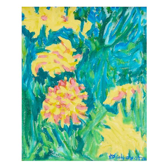 Bonhams : Jean Marie Toulgouat (French, 1927-2005) Dahlias Etoile