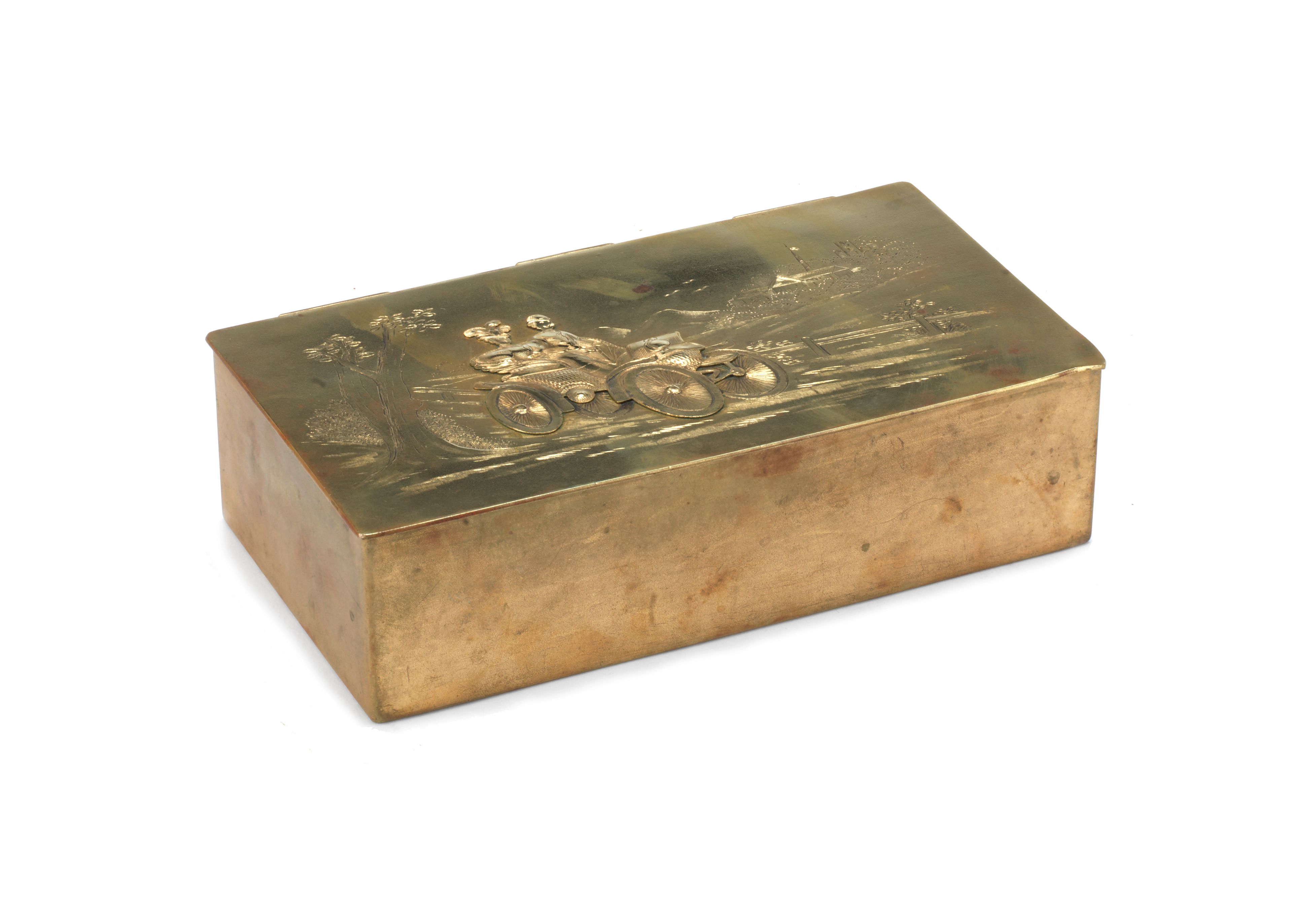Bonhams Cars A Veteran Car Themed Cigar Box Circa 1904 bonhams-cars-a-veteran-car-themed-cigar-box-circa-1904