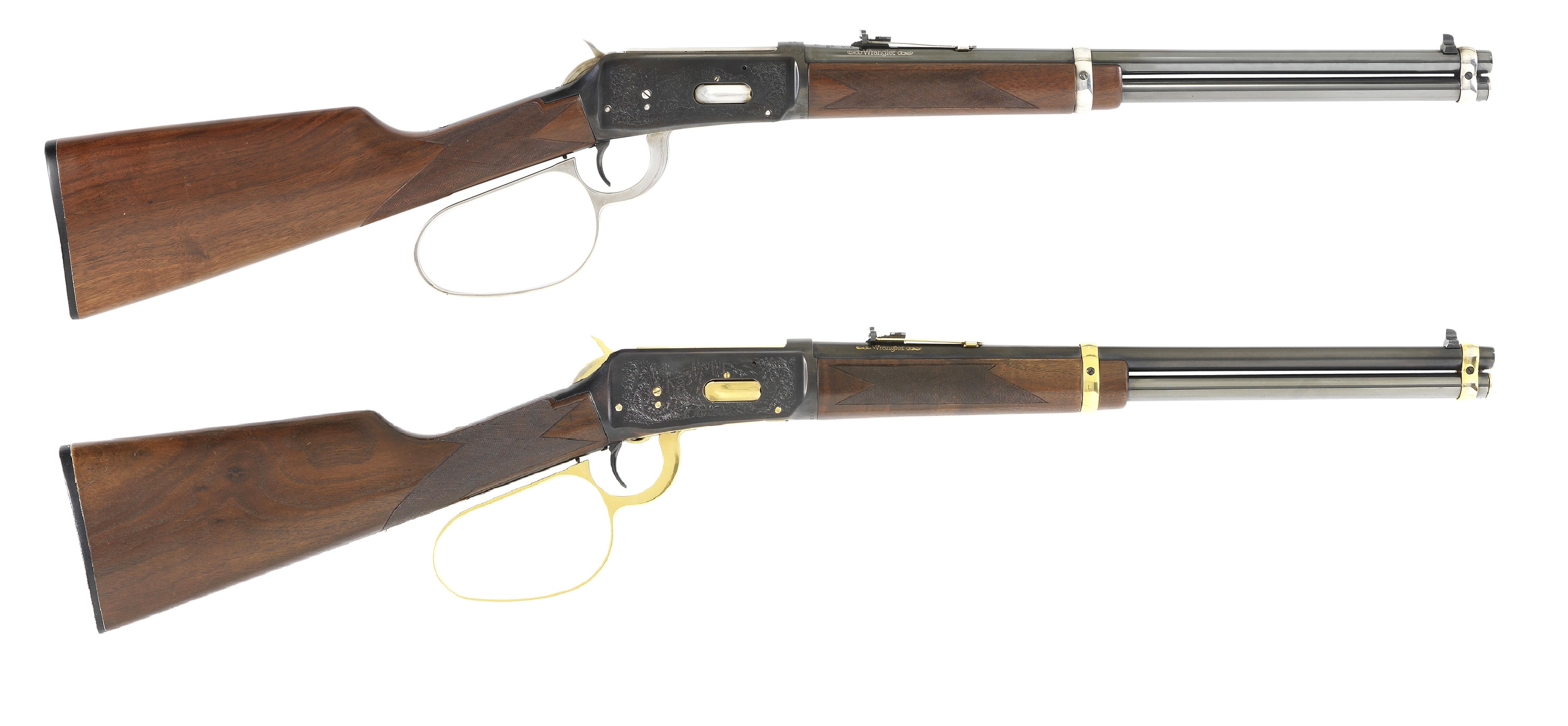 Bonhams A Pair Of 30 30 Win Model 94 Wrangler Large Loop Lever Bonhams A Pair Of 30 30 Win Model 94 Wrangler Large Loop Lever